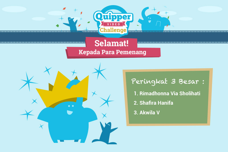 Pengumuman Pemenang Quipper Video Challenge