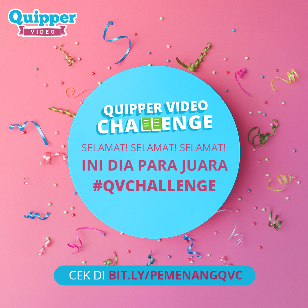 Pengumuman Quipper Video Challenge 2017