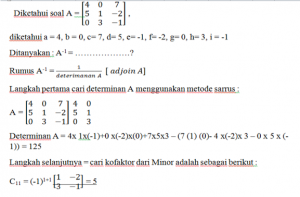 Pengertian Invers Matriks: Konsep, Sifat, dan Istilah-Istilahnya ...
