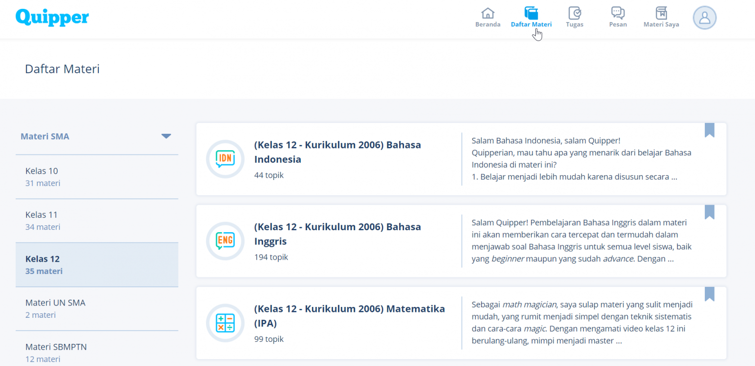Cara Daftar Quipper Video, Mudah Dan Praktis! - Quipper Blog