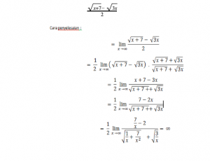 Limit Fungsi Aljabar Rumus, Soal dan Metode Penyelesaian - Matematika ...