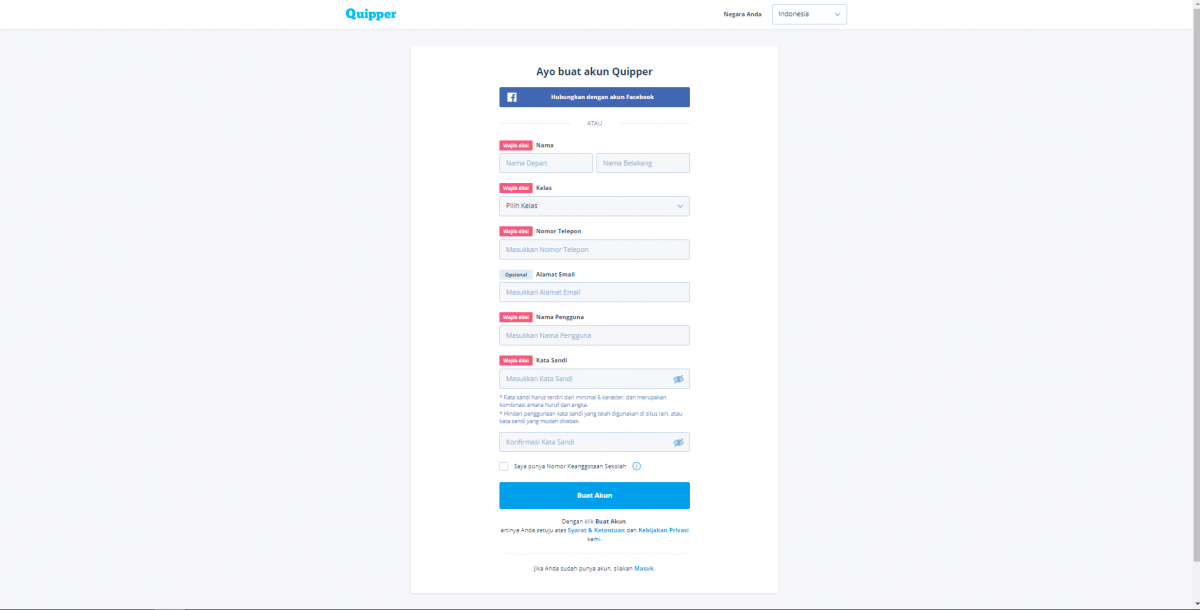 Cara Daftar Quipper School Portal Siswa #BisaTetapBelajar - Quipper Blog