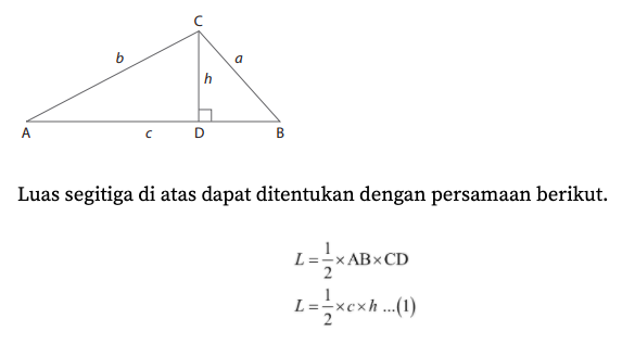 Aturan Sinus - Matematika Kelas 10 - Quipper Blog