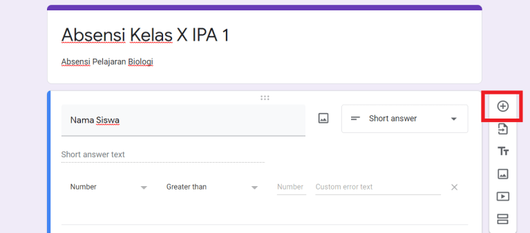 Cara Membuat Absensi di Google Form - Quipper Blog