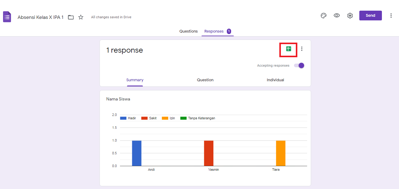 Cara Membuat Absensi di Google Form - Quipper Blog